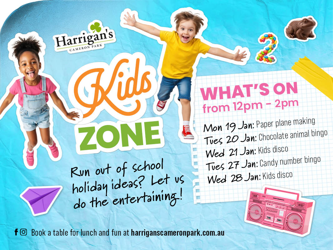 Kids Zone: Paper Plane Making - Harrigan's Cameron Park